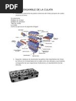 La Culata y Sus Partes | PDF | Motor de combustión interna | Máquinas ...