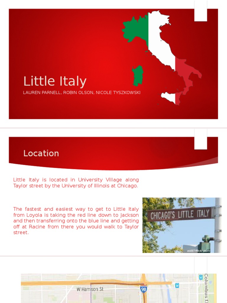 Little Italy | PDF | Travel | History