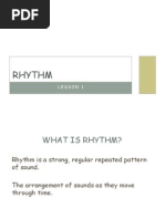 Rhythm Syllables | PDF