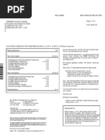 BPI Payroll Account Statement Sample | PDF | Debit Card | Banks