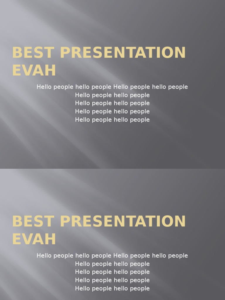 Best Presentation Ever Tips | PDF | Cooking, Food & Wine | Language ...