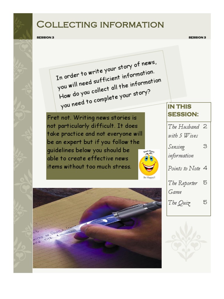 Collecting Info.. | PDF | Communication