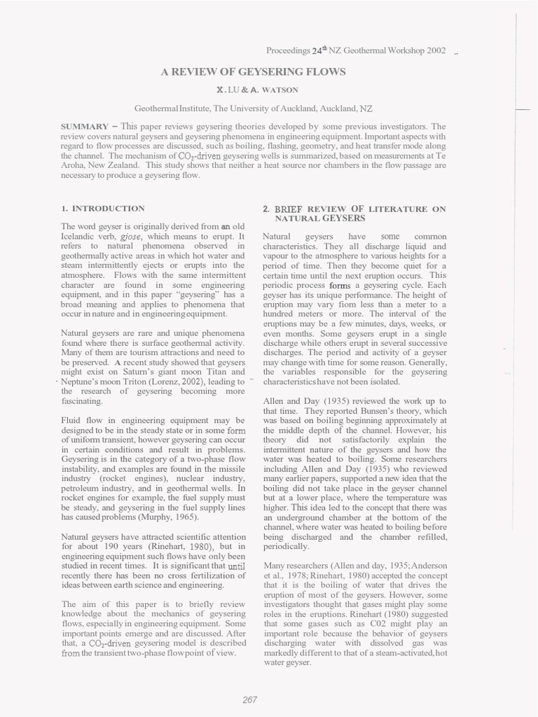 Geysering Effects | Liquids | Convection