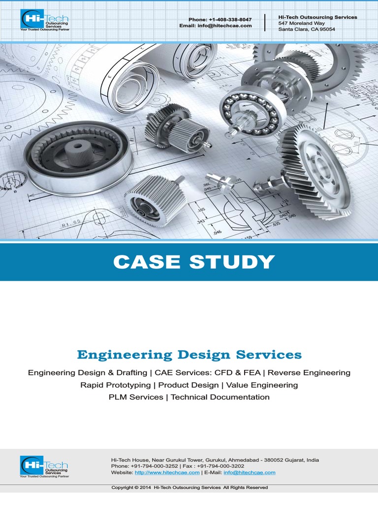 Case Study: Engineering Design Services | PDF | Computational Fluid ...