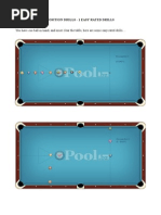 Billiard Score Sheet | PDF | Pool (Cue Sports) | Cue Sports