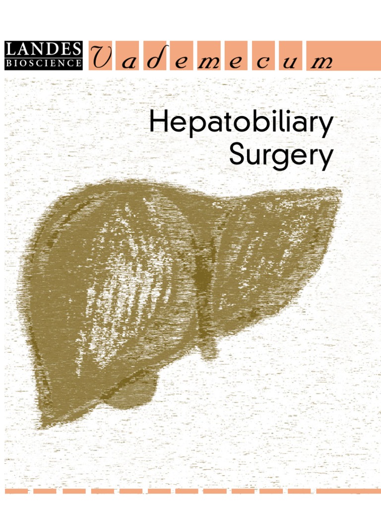 Hepatobiliary Surgery Blumgart | PDF | Liver | Vein