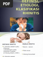 Cold & Cough, Rhinitis - Kelompok 2 - Modul Pernapasan B | PDF