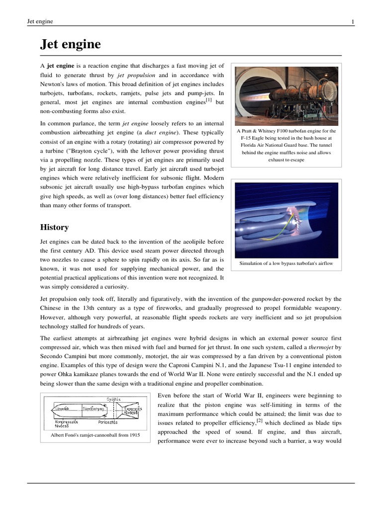 Jet Engine | PDF | Jet Engine | Rocket