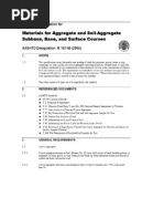 AASHTO T88 (Sieve Test) | PDF