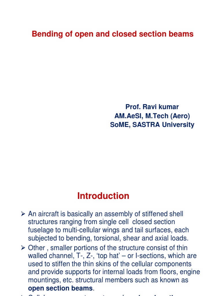 Beam Cross Section Bending Analysis | PDF | Bending | Beam (Structure)