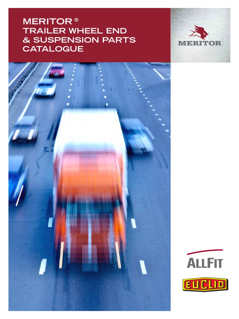 Meritor Trailer and Suspension Parts - CATALOGO | PDF