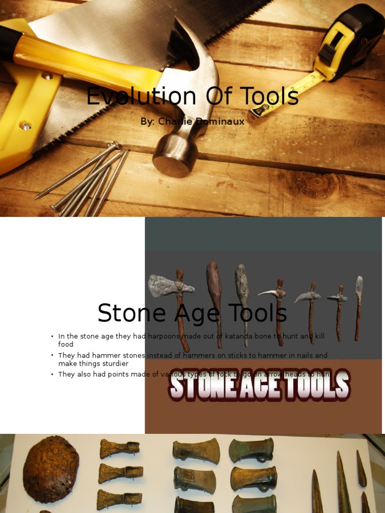 Evolution of Tools Through Ages | PDF
