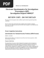 U.S. Customs Form: CBP Form 3078 - Application For Identification Card ...