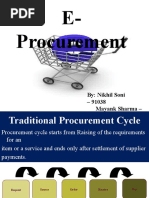 EGP Presentation Revised 1.2 | PDF | Procurement | Business
