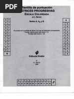 Ficha Técnica del Test Shipley-2 | PDF