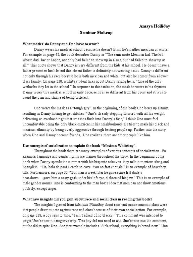 Mexican Whiteboy | PDF | Behavioural Sciences