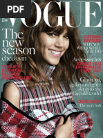 Vogue A Level Media Cheat Sheet | PDF | Vogue (Magazine) | Magazines