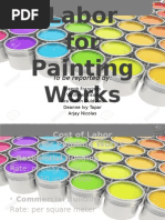 Methodology For Painting Works | PDF | Paint | Paintings