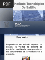 Análisis de Sistemas de Medición MSA | PDF | Exactitud y precisión ...
