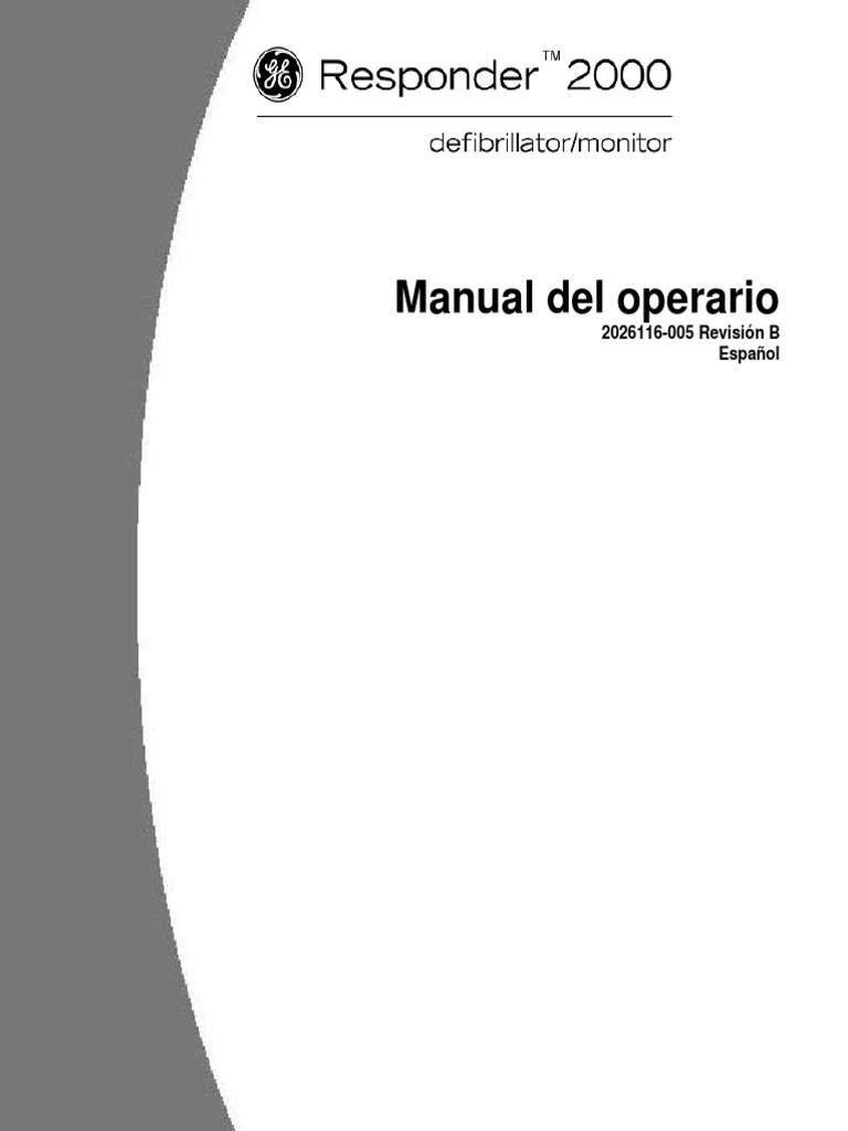 Desfibrilador Manual Usuario PDF | PDF | Arritmia cardiaca | Marcapasos ...