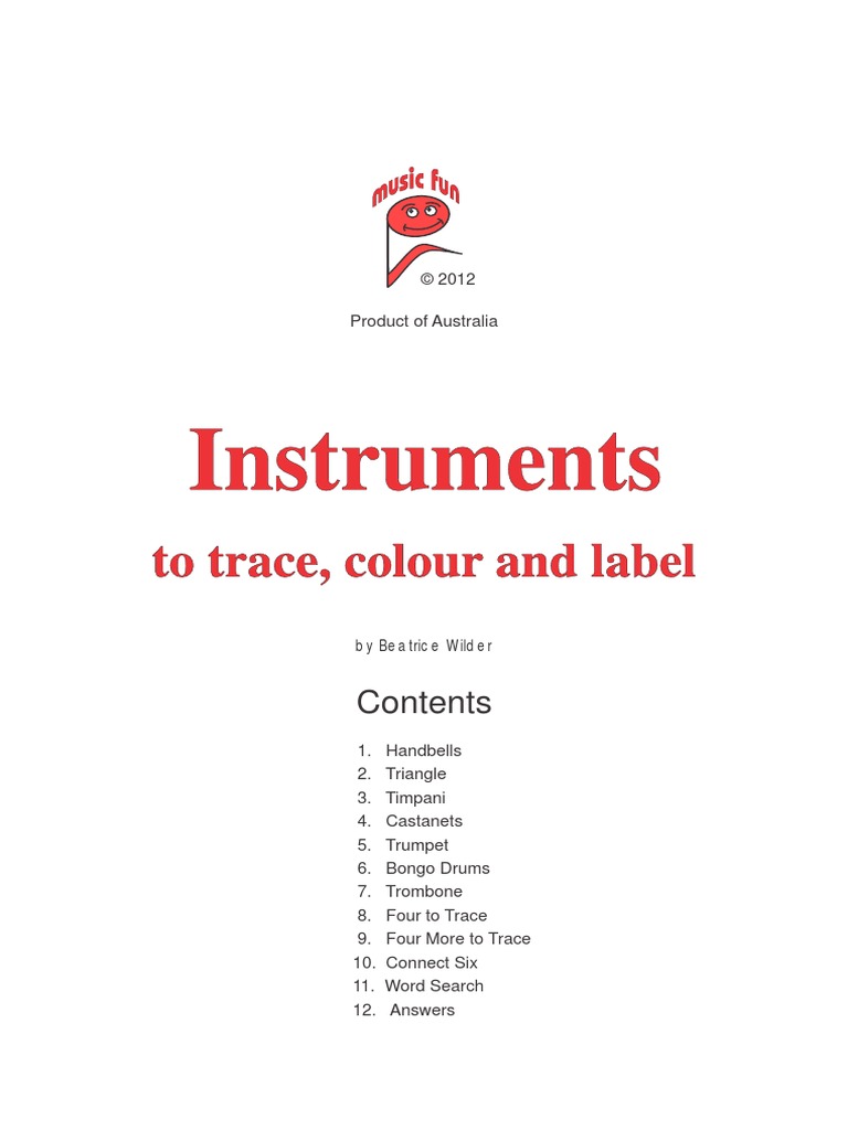 Trace Instruments | PDF | Musical Instruments | Music Technology