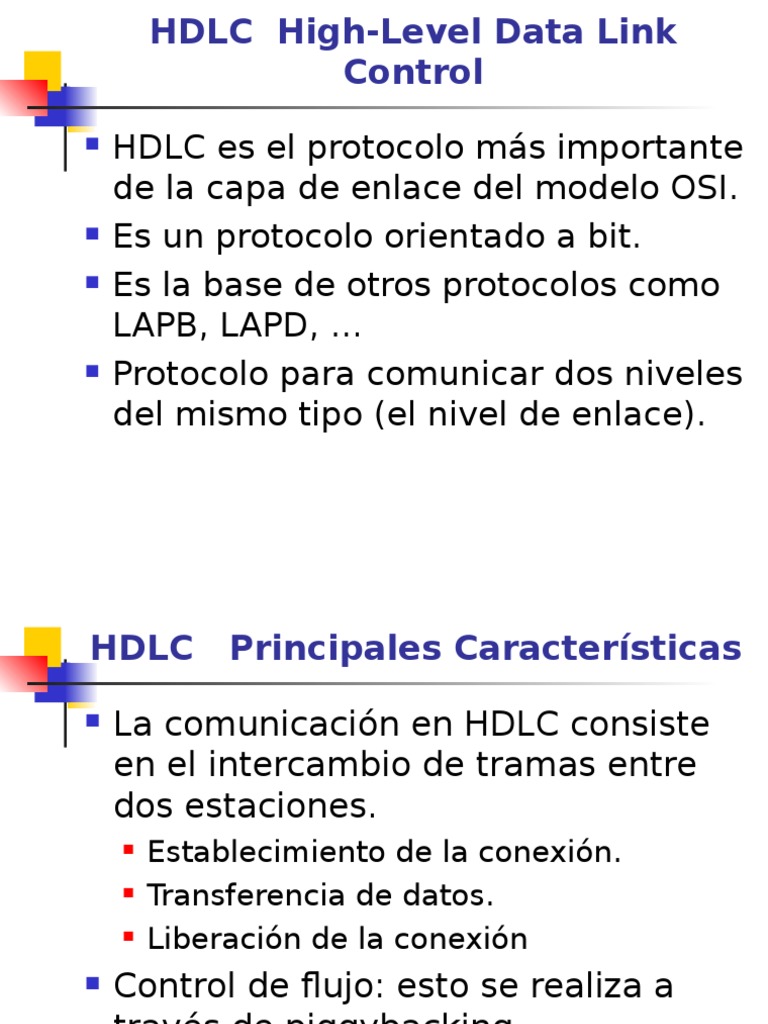 HDLC y CDMA | PDF | Protocolos de internet | Redes de computadoras