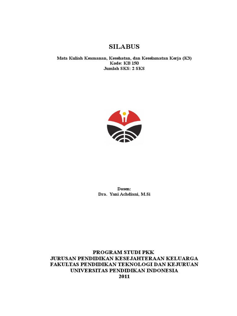Silabus K3 | PDF
