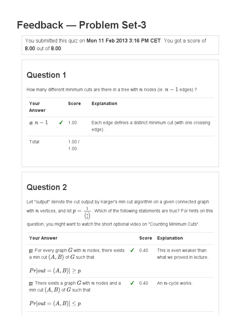 Week3 Feedback | PDF | Vertex (Graph Theory) | Computer Programming