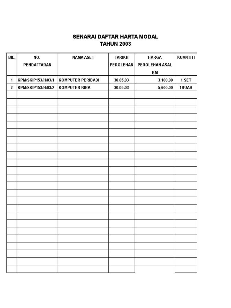 Borang Kew. Pa-4 Dan Kew Pa-5 | PDF