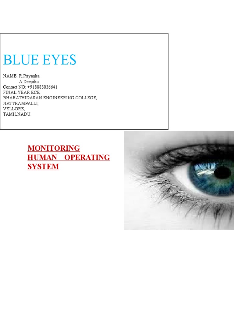 Blue Eyes: Monitoring Human Operating System | Download Free PDF ...