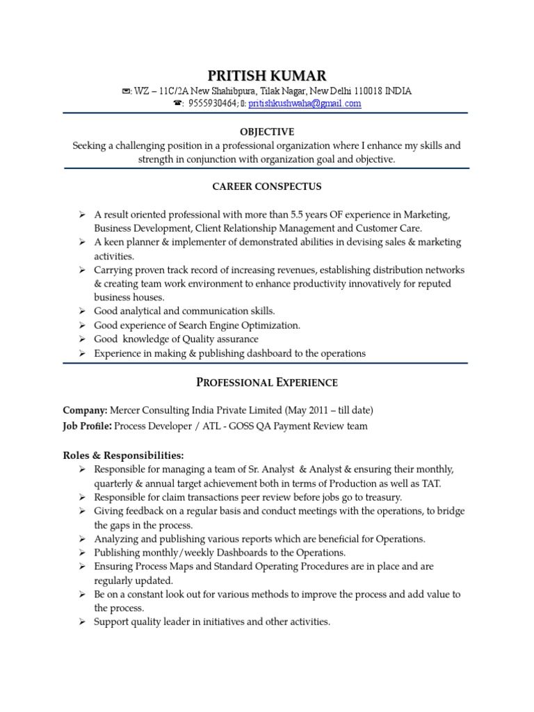 Pritish Kumar | PDF | Marketing | Sales