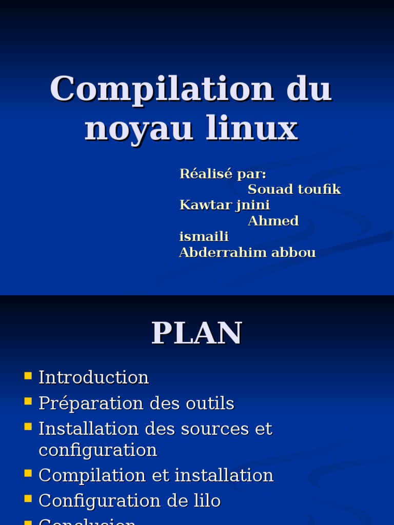 Compilation Du Noyau Linux | PDF