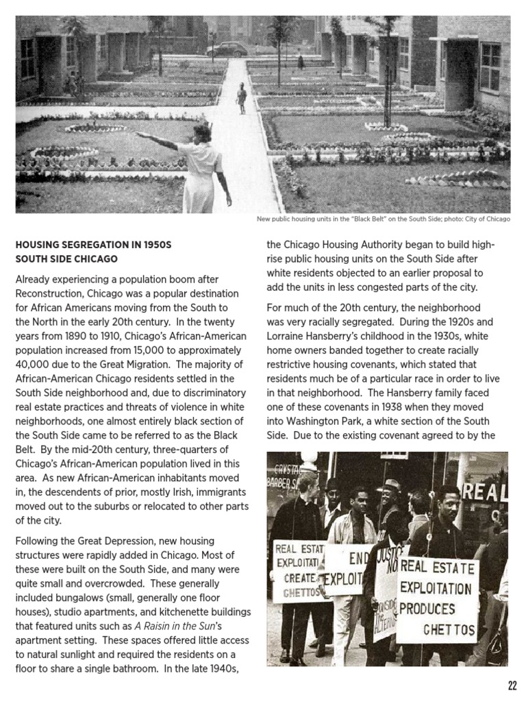 Housing Segregation in 1950's Chicago | Racial Segregation In The ...