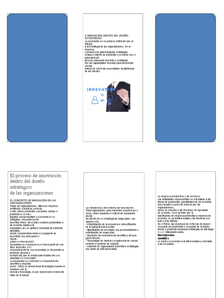 Triptico Upla | PDF | Innovación | Producto (Negocio)
