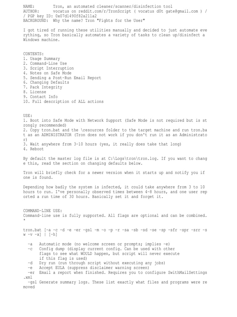 Instructions - Yes Actually Read Them | PDF | Windows Registry | Command Line Interface