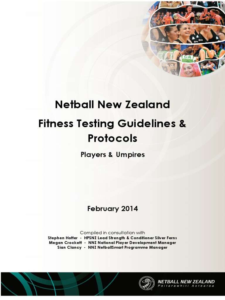 NNZ Fitness Testing Guidelines Protocols 2014 Final | PDF | Physical ...