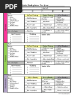 Running Record Cheat Sheet | PDF | Language Arts & Discipline