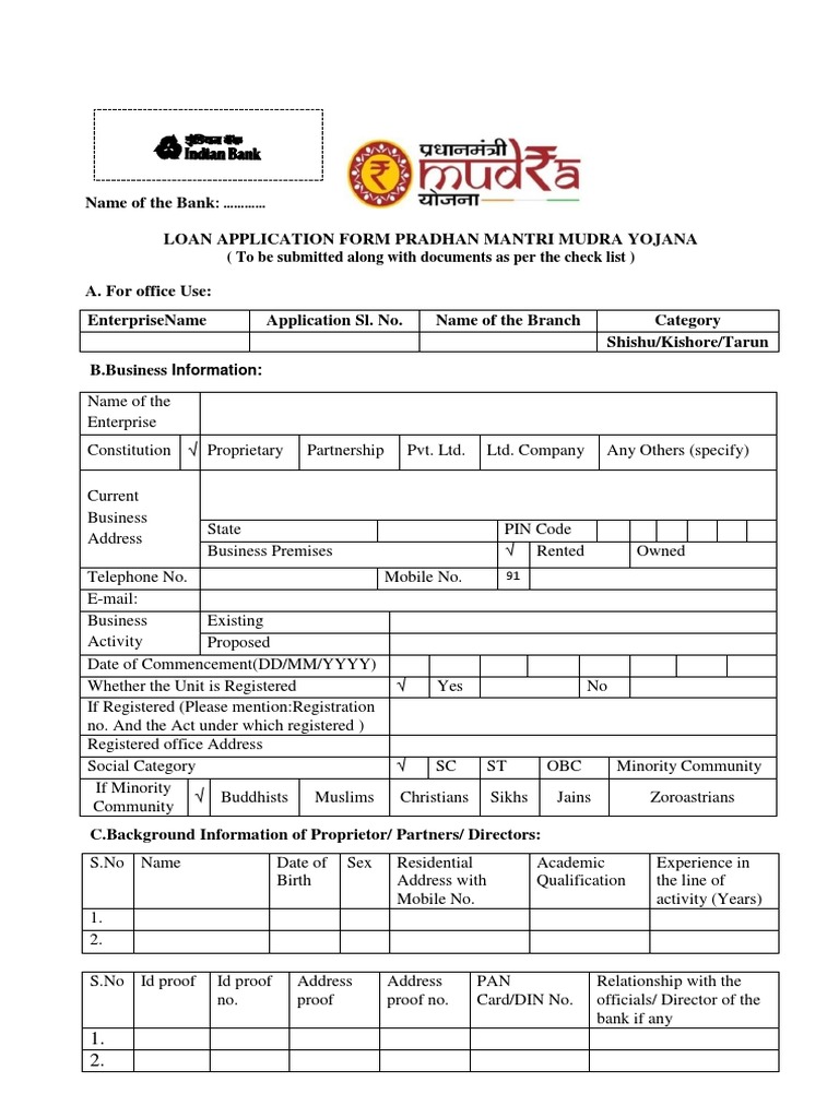 Pmmy Application | Credit (Finance) | Identity Document