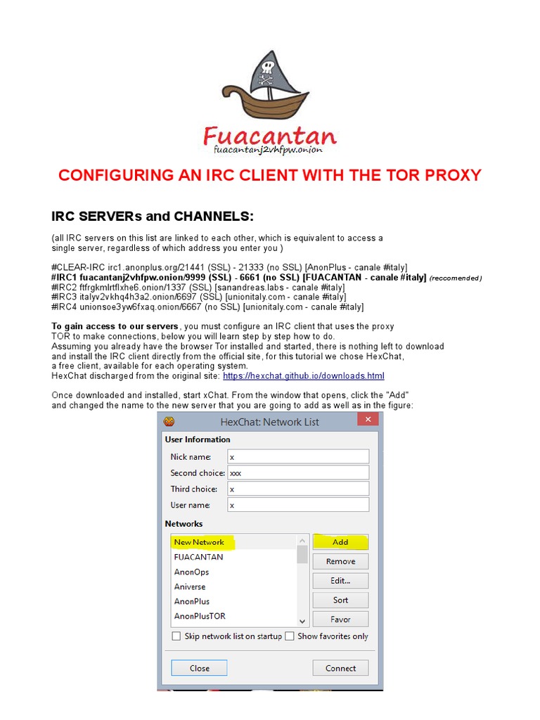 IRC TOR (Eng) | PDF | Proxy Server | Transport Layer Security