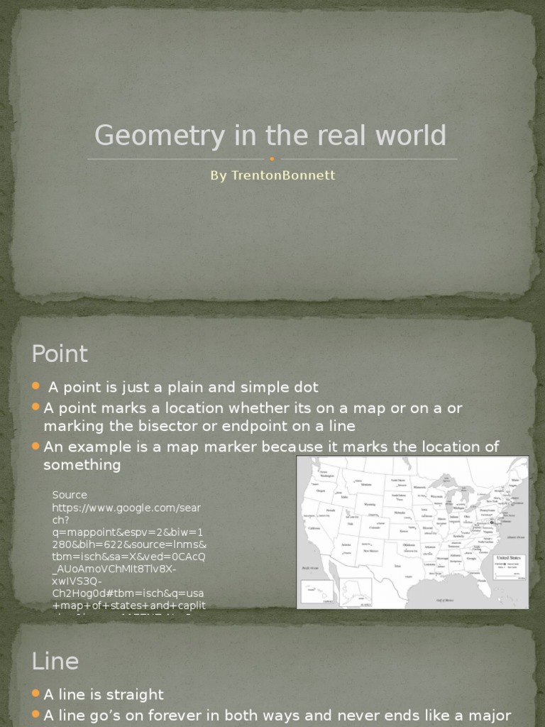 Geometry in The Real World | PDF | Line (Geometry) | Angle