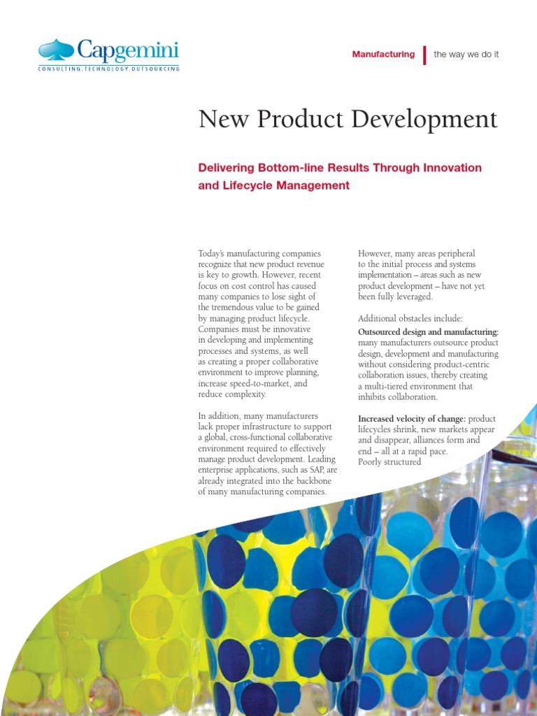 New Product Development | PDF | Product Lifecycle | Business Process
