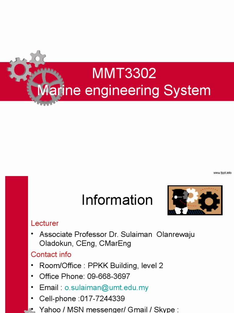 Marine Engineering Systems Course Overview | PDF | Marine Propulsion ...