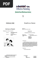 Parent Effectiveness Service Overview | PDF | Child Development ...