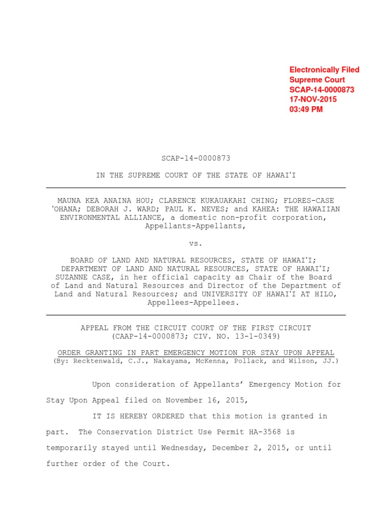 Supreme Court Order (TMT) | PDF