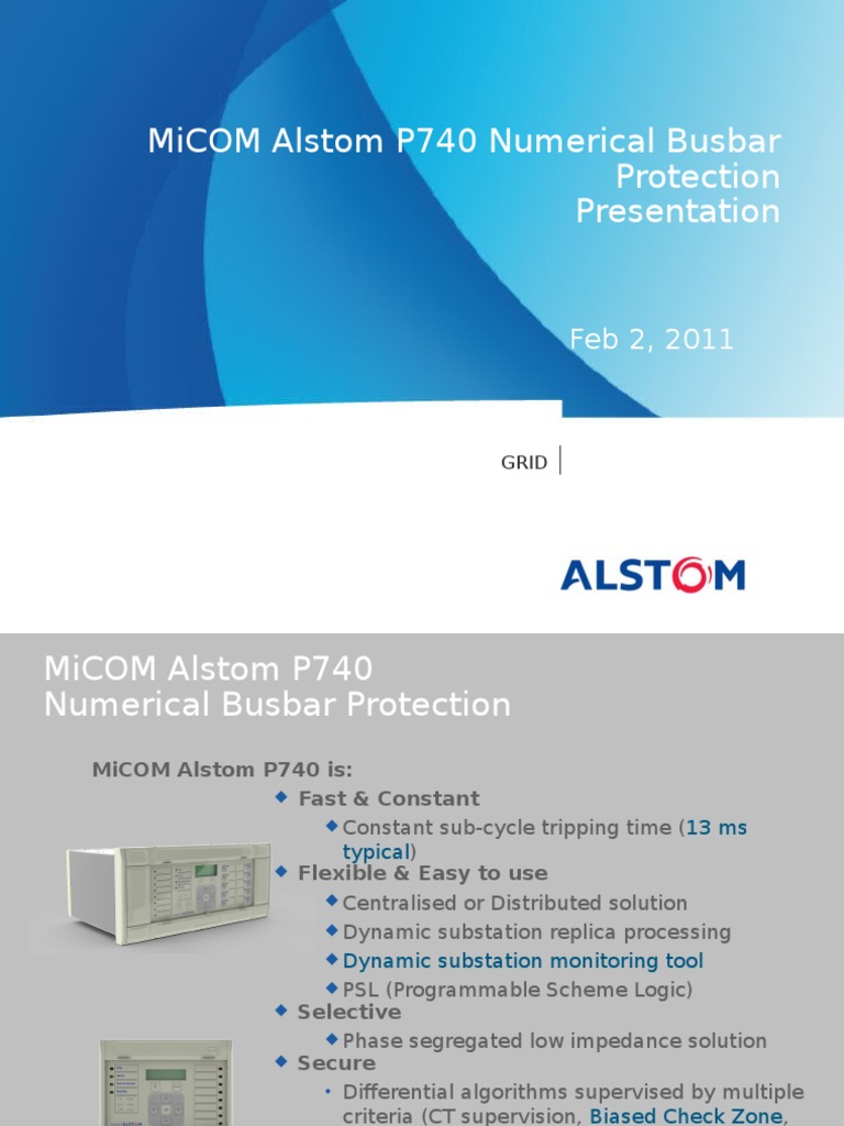 Grid Automation PPT P741 - 2 - 3 EN 2011 - 02 0001 | PDF | Input/Output ...