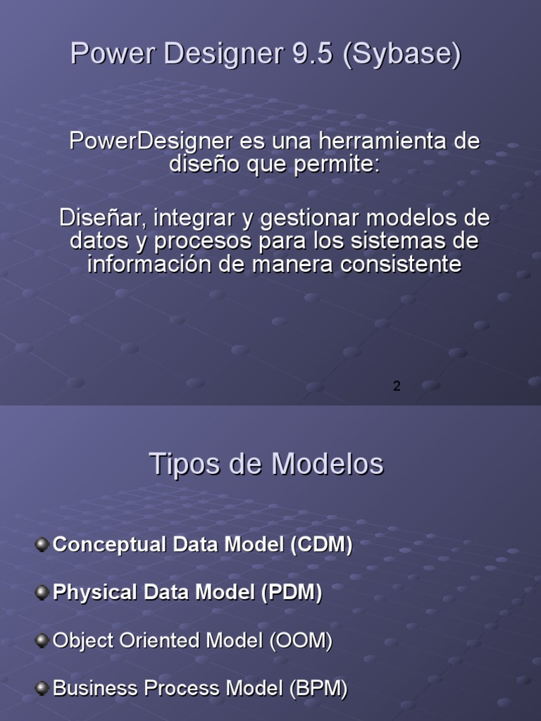 Power Designer 9.5 | PDF | Bases de datos | Ciencias de la Información
