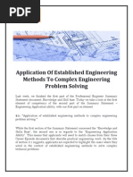 Sample Professional - Engineer - Summary - Statement | PDF | Paragraph ...