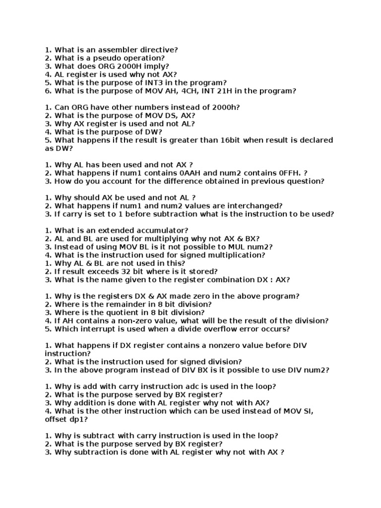 Mpi Viva Lab Pdf Binary Coded Decimal Multiplication 