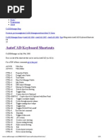 Microstation Keyboard Shortcuts | PDF | Cartesian Coordinate System ...