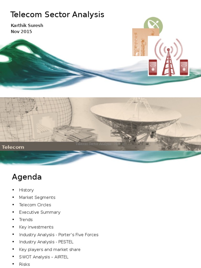 Telecom Sector Analysis | Mergers And Acquisitions | 3 G